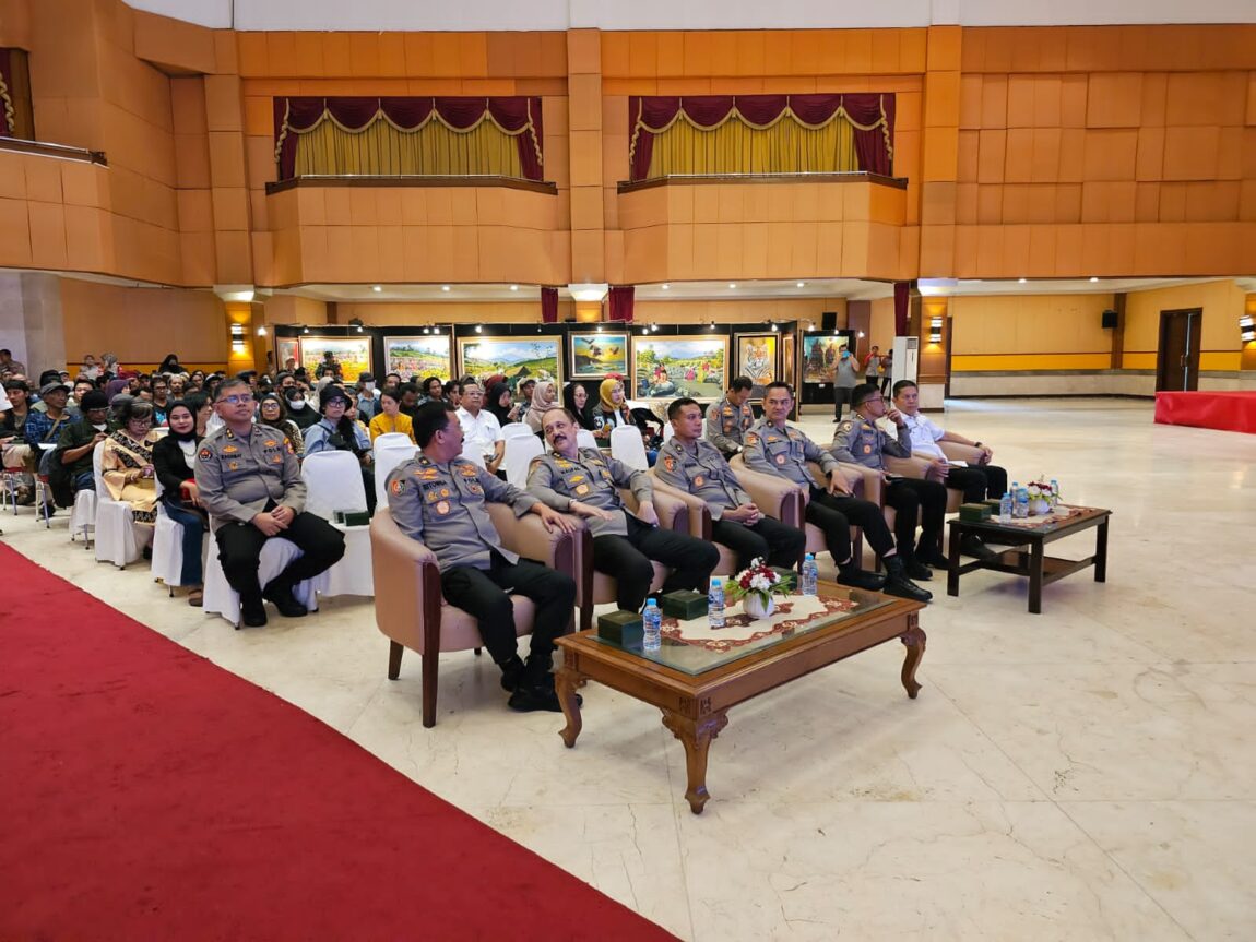 Meriahkan HUT ke-78 RI, Lemdiklat Polri Gelar Lomba Lukis – LacakPos.co.id