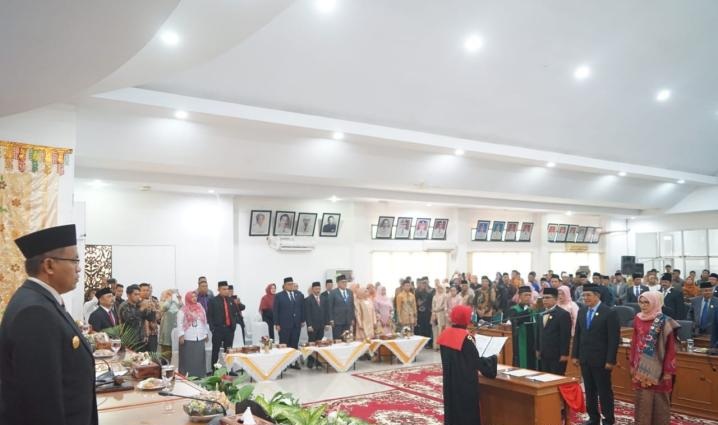 Pimpinan DPRD Kabupaten Tanah Datar Periode 2024-2029 Resmi Dilantik – LacakPos.co.id
