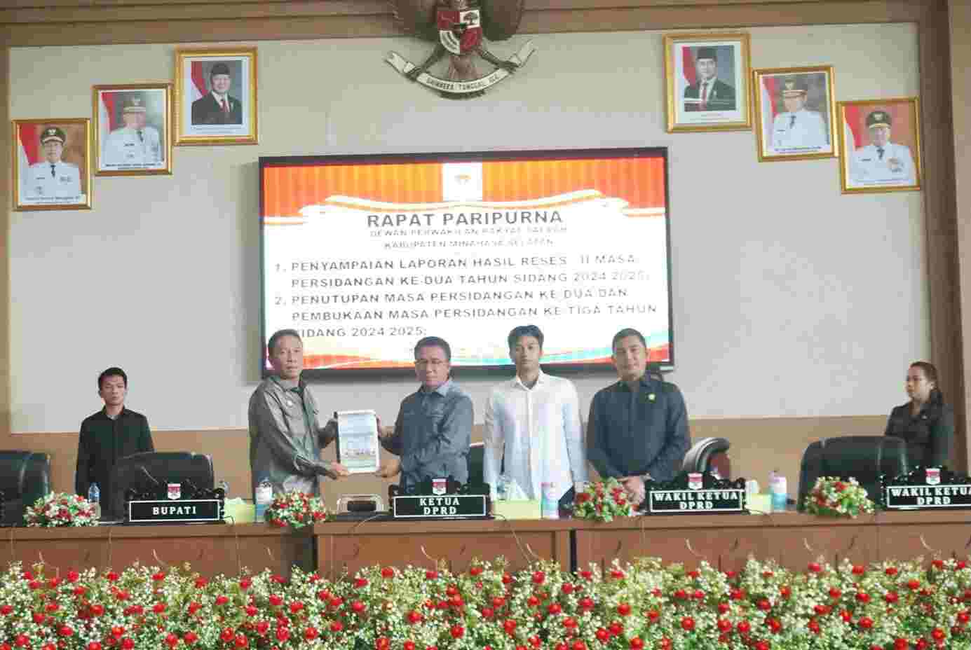 Paripurna DPRD Minsel, Bupati Wongkar: Pola Kerja Kolaborasi Menjadi ...